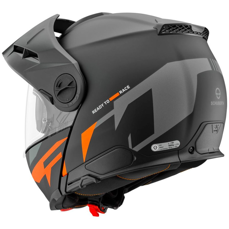 CASQUE MOTO MODULABLE KTM "E2" BY Schuberth® (2025) SIZE_POWERWEAR_HELMET_DUALSIZE M/57-58