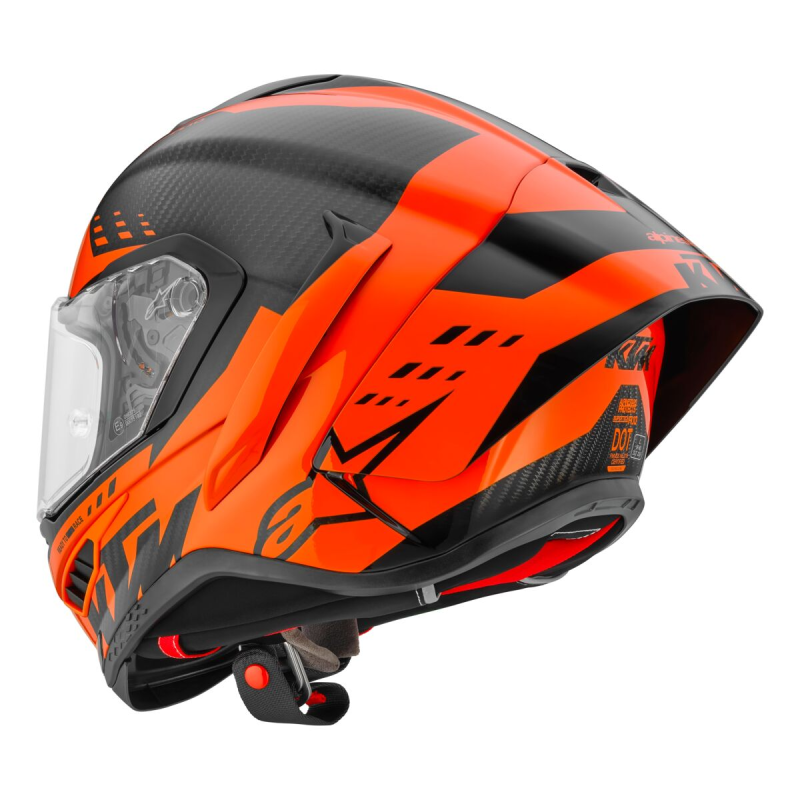 CASQUE MOTO ROUTE KTM "SUPERTECH R10" CARBONE BY Alpinestars® (2025 ...
