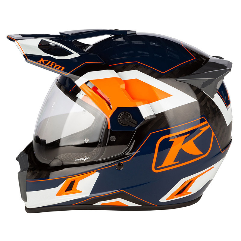 CASQUE ROUTE KLIM "KRIOS PRO" RALLY STRIKING ORANGE SIZE_POWERWEAR ...